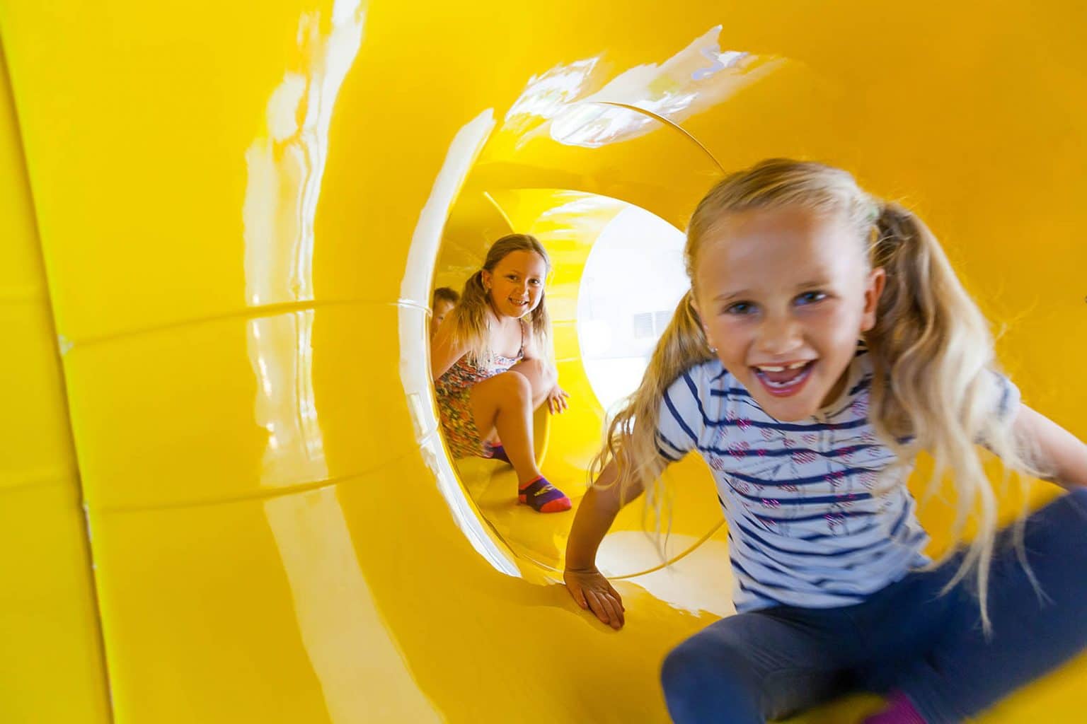 Indoor soft play - Polmanter Touring Park, St Ives Cornwall.
