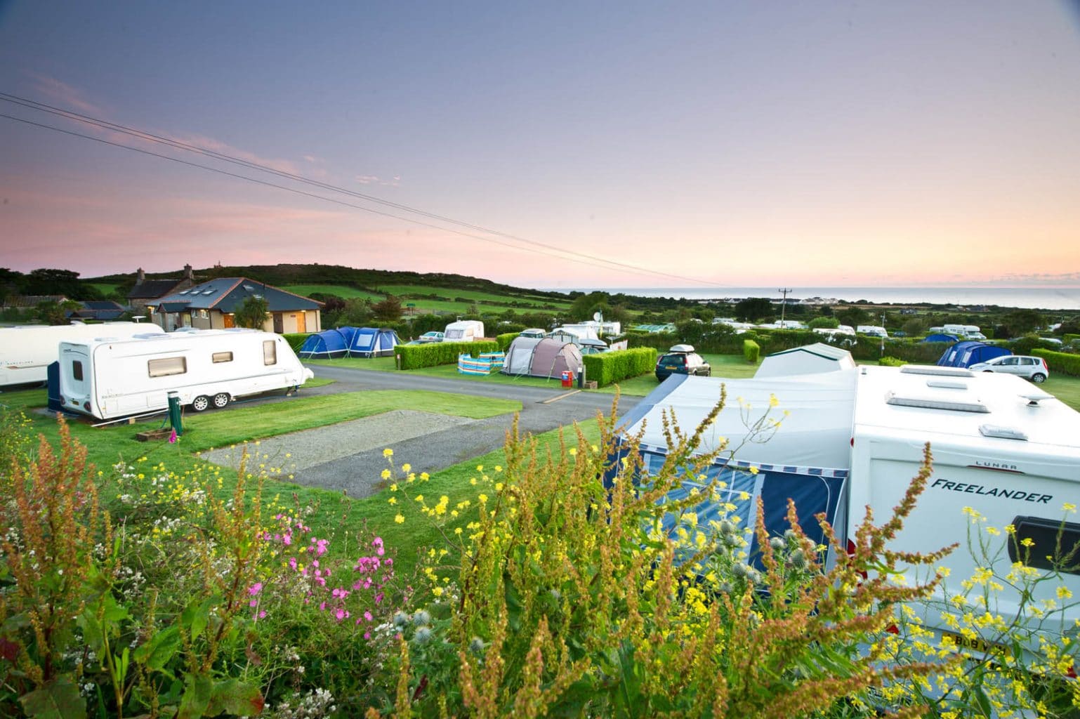 Interactive pitch map - Polmanter Touring Park